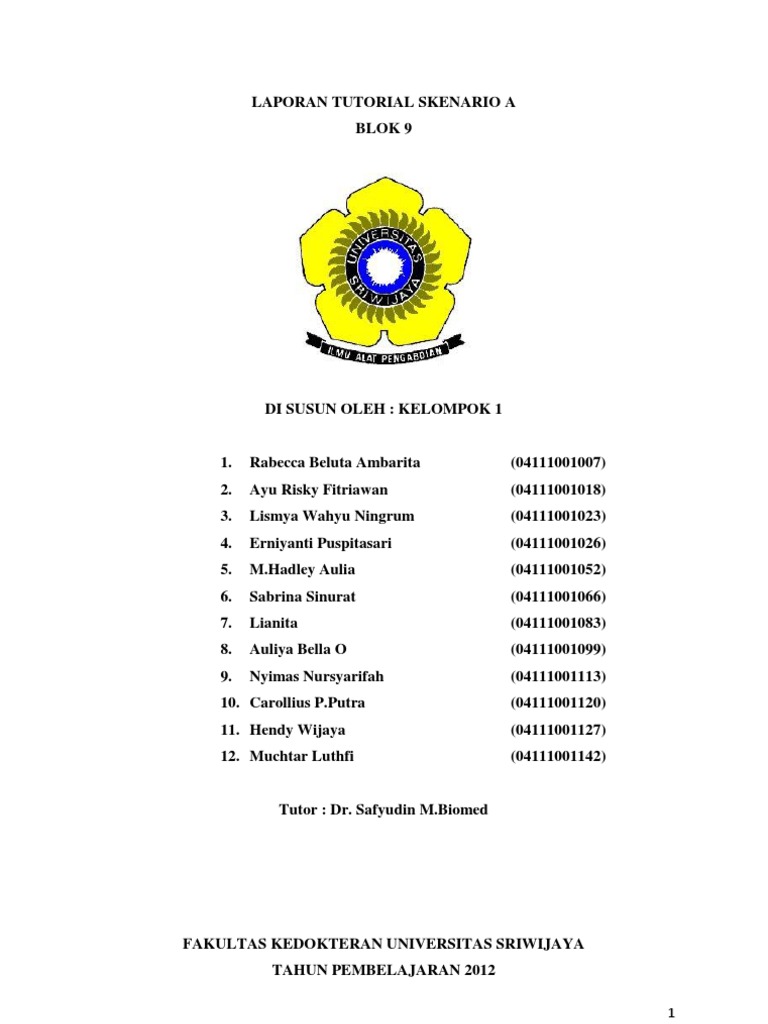 Tutorial Blok 9 Fix BGT | PDF