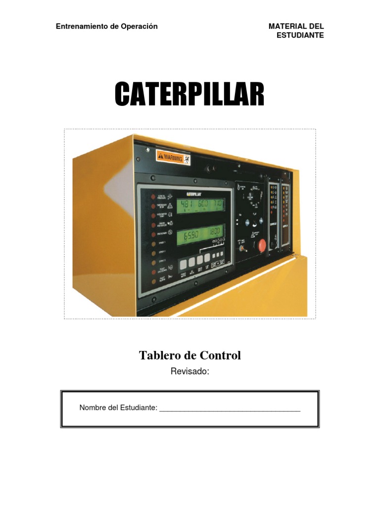 Manual Del Estudiante Operacion EMCP II + | PDF | Energia electrica | Vatio