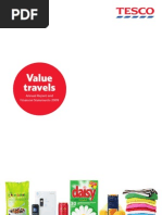 Tesco Organizational Structure | PDF | Tesco | Organizational Structure