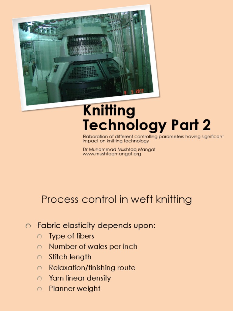 Knitting Quality Control Parameters | PDF | Knitting | Yarn