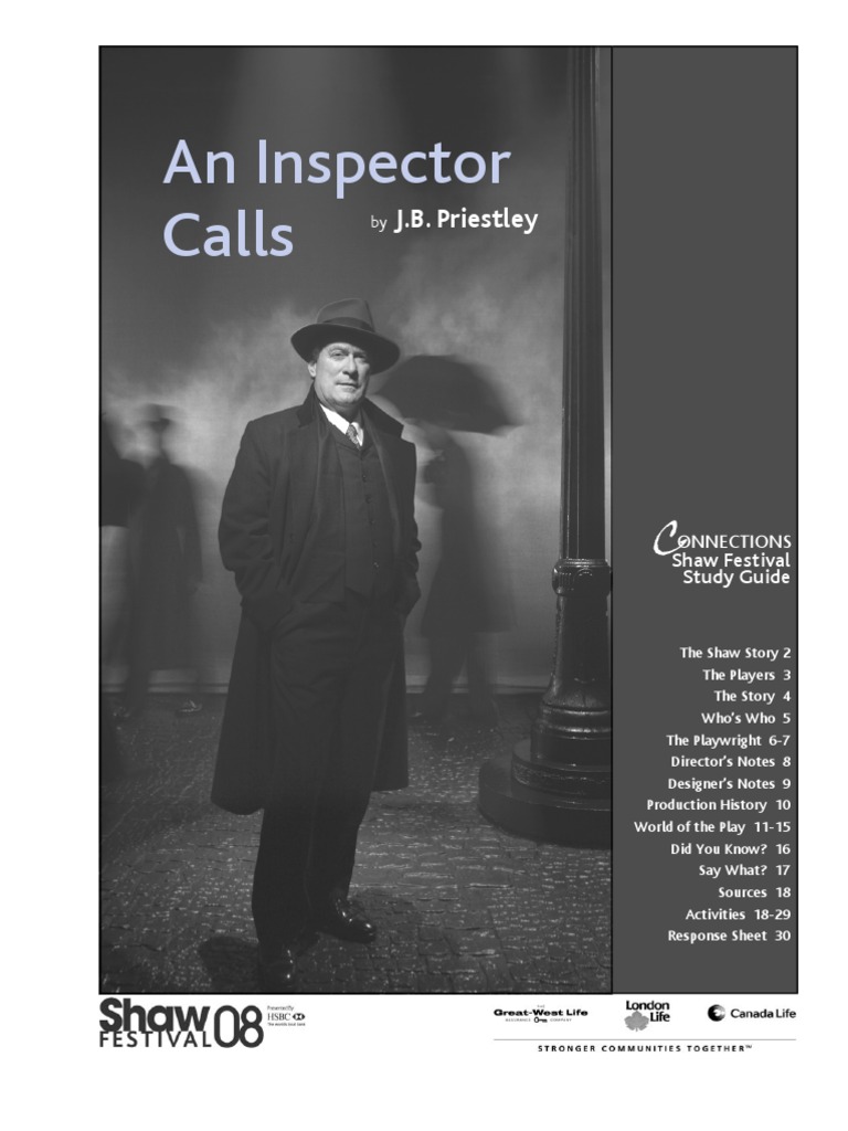 Inspector Calls Study Guide. | PDF | Poverty | Poverty & Homelessness