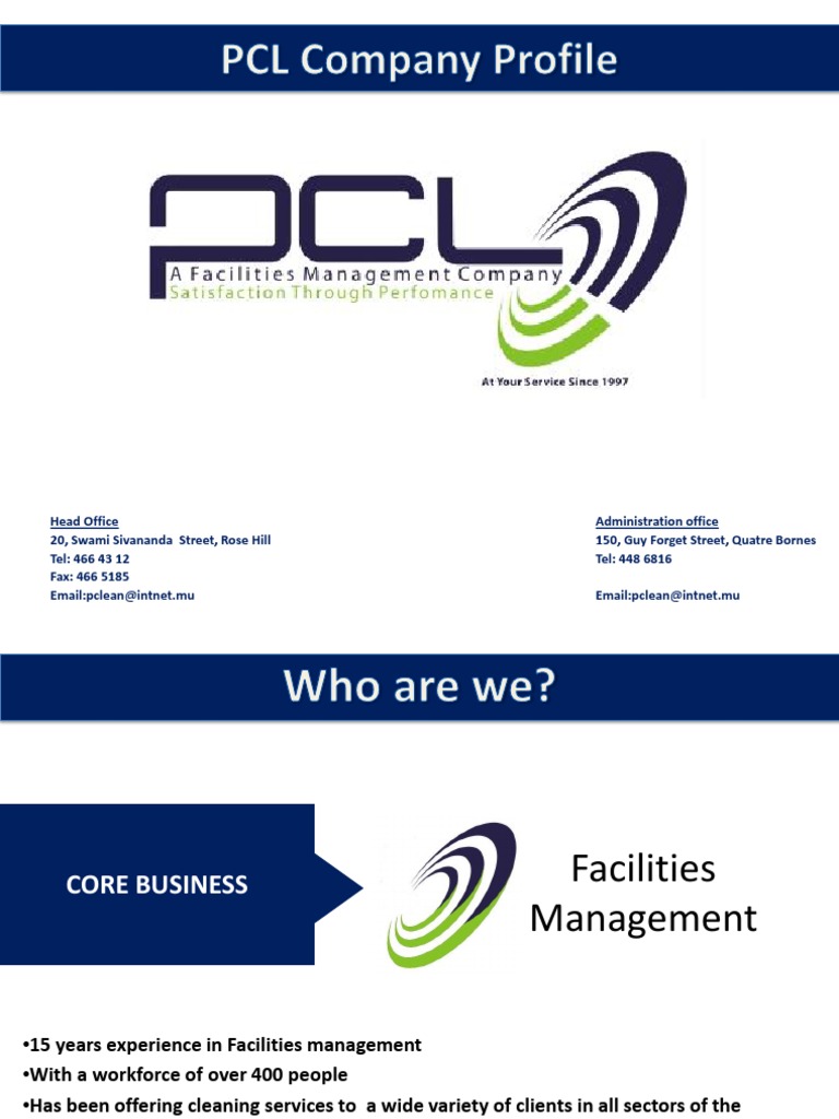 PCL | PDF | Service Industries | Retail