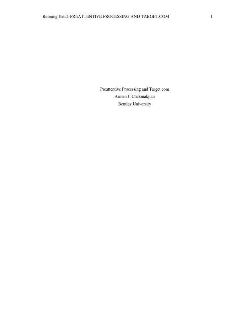 Preattentive Processing and | PDF | Perception | Attention