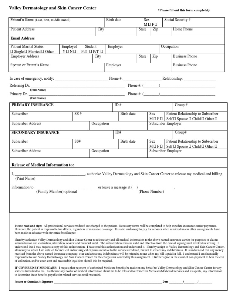 New PT Registration Form 03022011 | PDF | Medicare (United States ...
