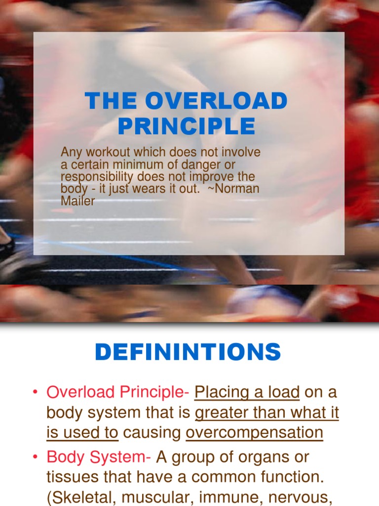 The Overload Principle | PDF
