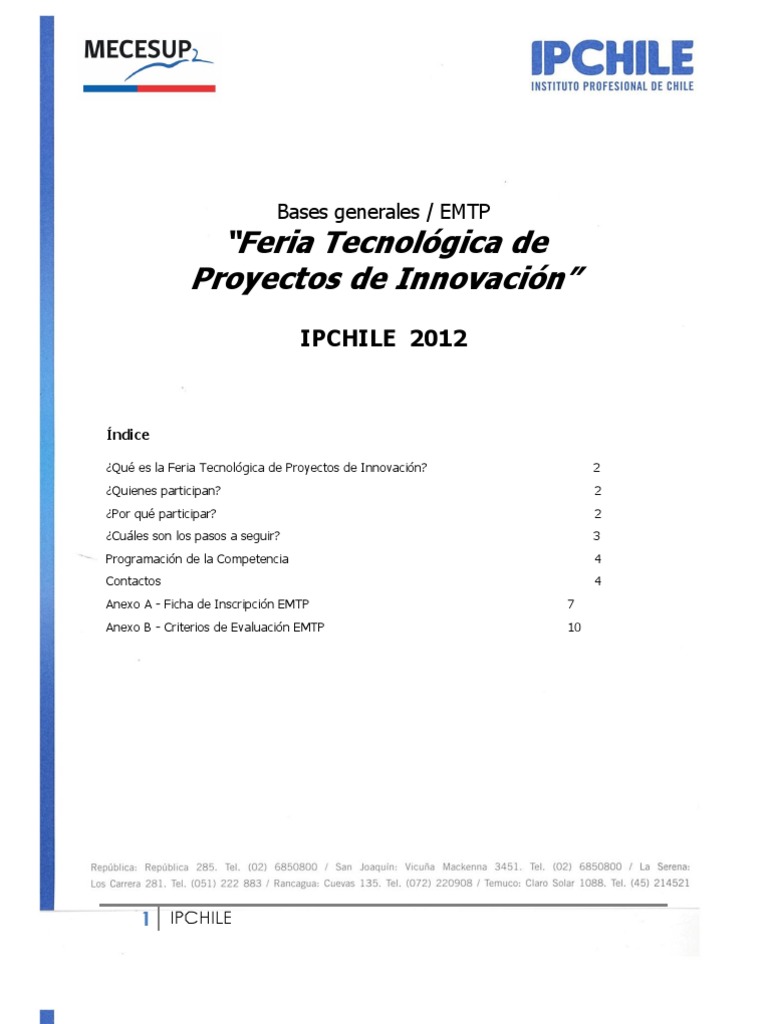 Feria Tecnologica | PDF | Educación Secundaria | Automatización