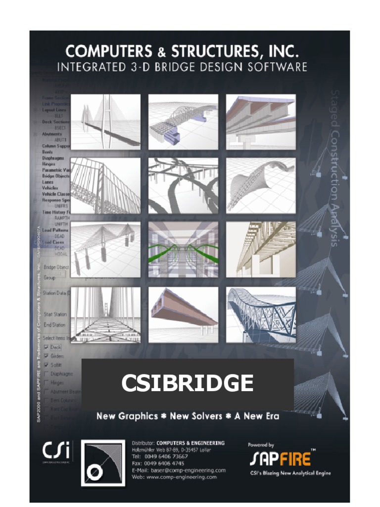 Manual de Csi Bridges | PDF | Graphics Processing Unit | Bridge