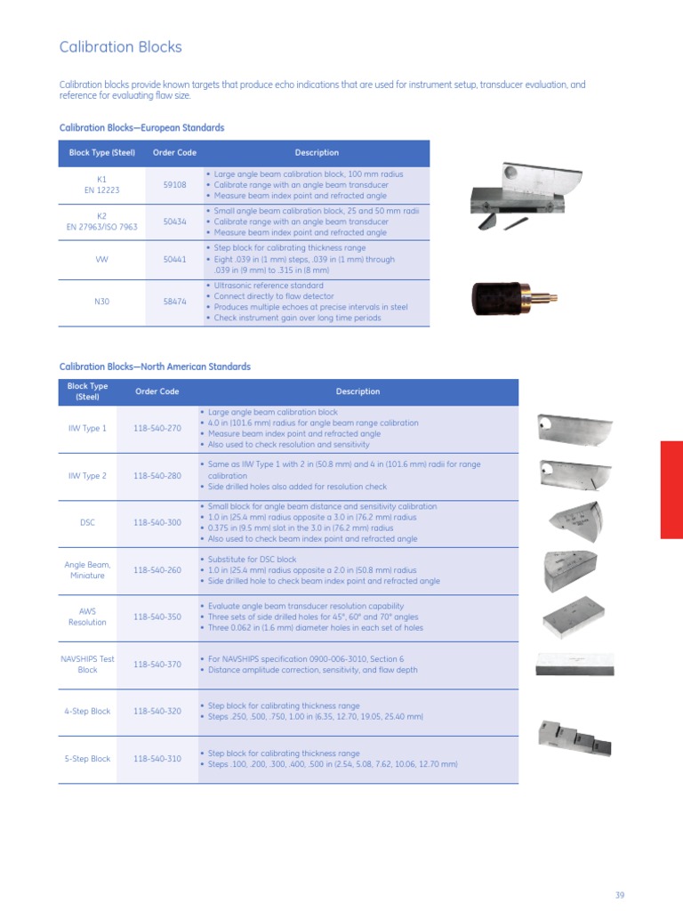 Calibration Block | PDF | Calibration | Machining