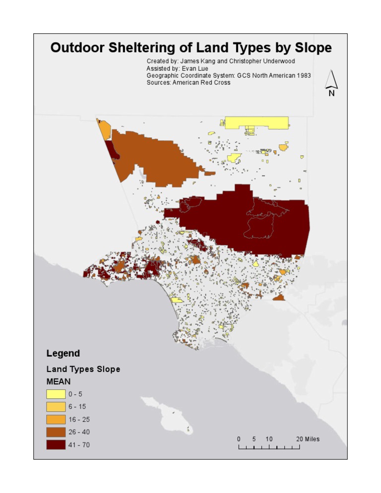 Outdoor Land Types by Slope Analysis | PDF