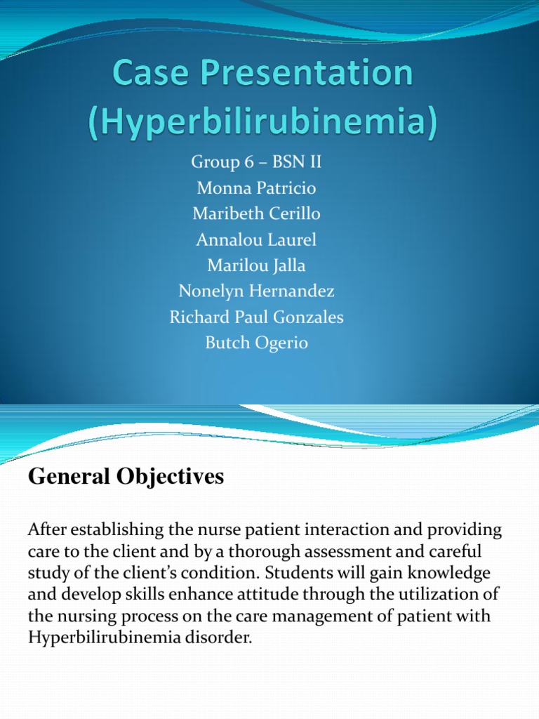 Case Presentation Hyperbili | PDF | Breastfeeding | Medical Specialties