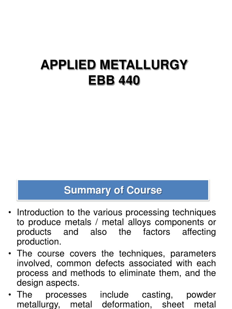 L1 Manufacturing Process | PDF | Casting (Metalworking) | Industries