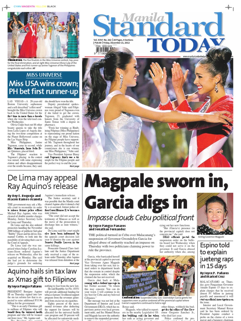 Manila Standard Today - Friday (December 21, 2012) Issue | PDF ...