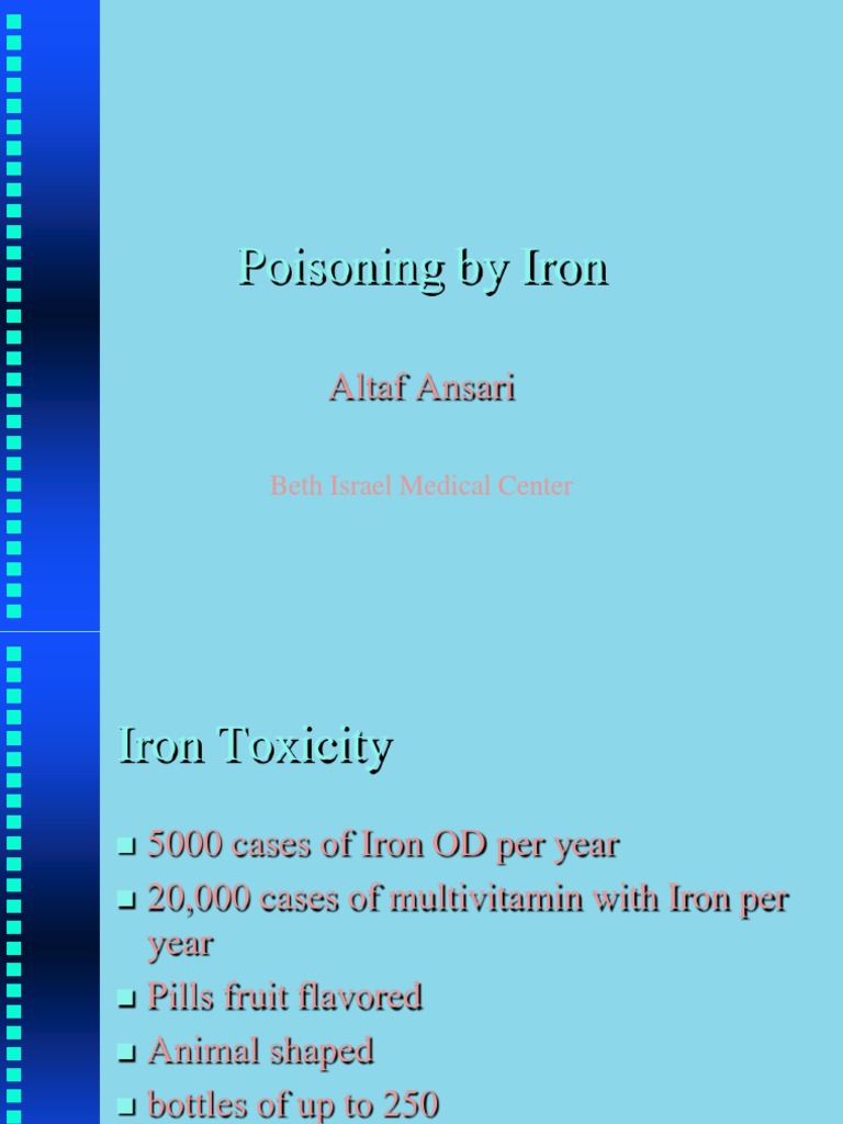 Iron Toxicity | PDF | Iron | Hypoglycemia