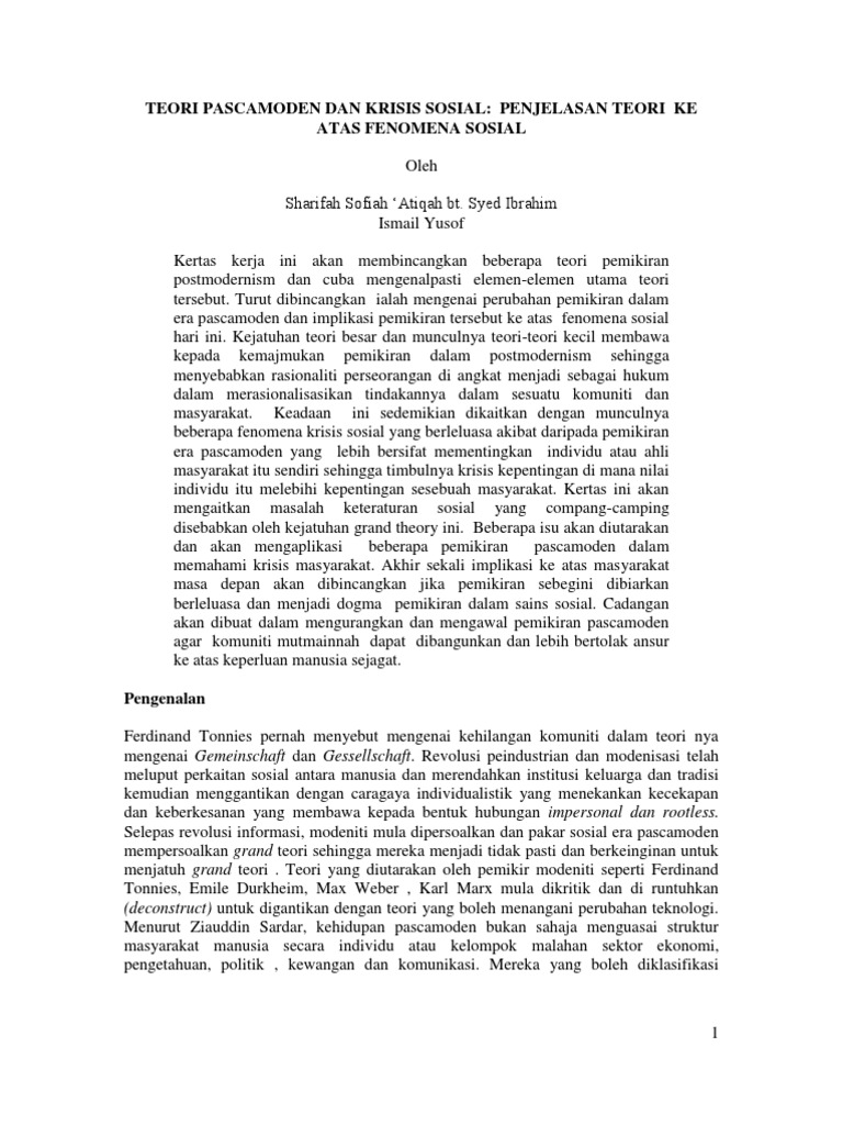 Modernity Ritzer | PDF