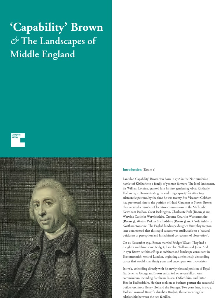 Capability' Brown & The Landscapes of Middle England | PDF ...