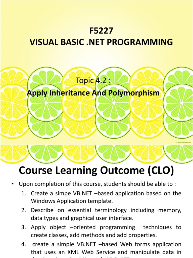 Topik 4.2 Inheritance Polymorphism | PDF | Inheritance (Object Oriented ...