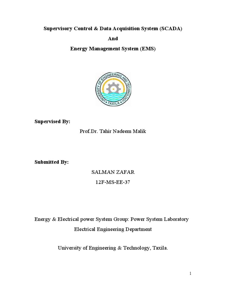 SCADA Systems Overview in Pakistan | PDF | Scada | Electric Power System