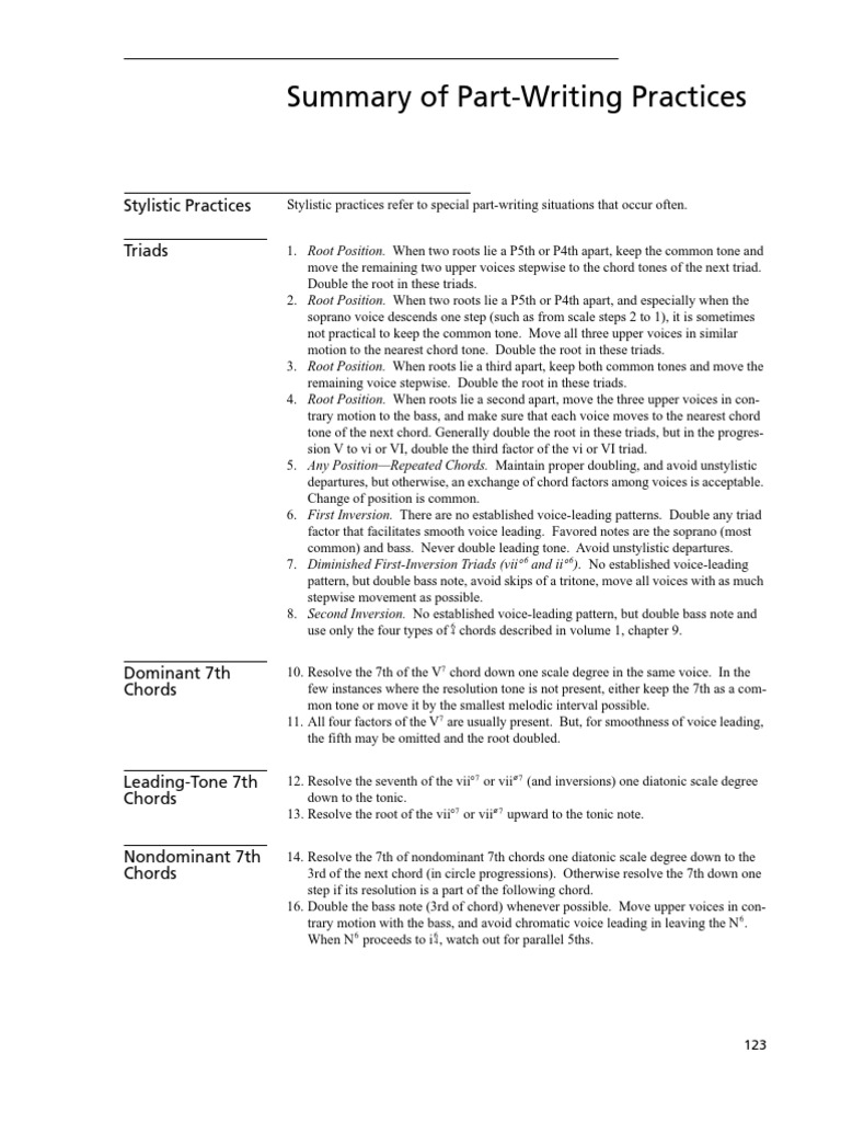 4-Part Writing | PDF | Chord (Music) | Scale (Music)
