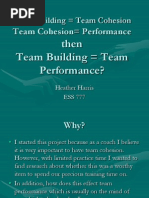 Sports Psych - Carron's Model | PDF | Leadership | Group Cohesiveness