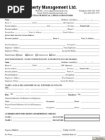 Resident Information Sheet Template | PDF