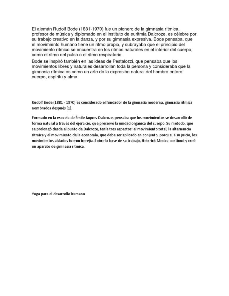 El Alemán Rudolf Bode | PDF