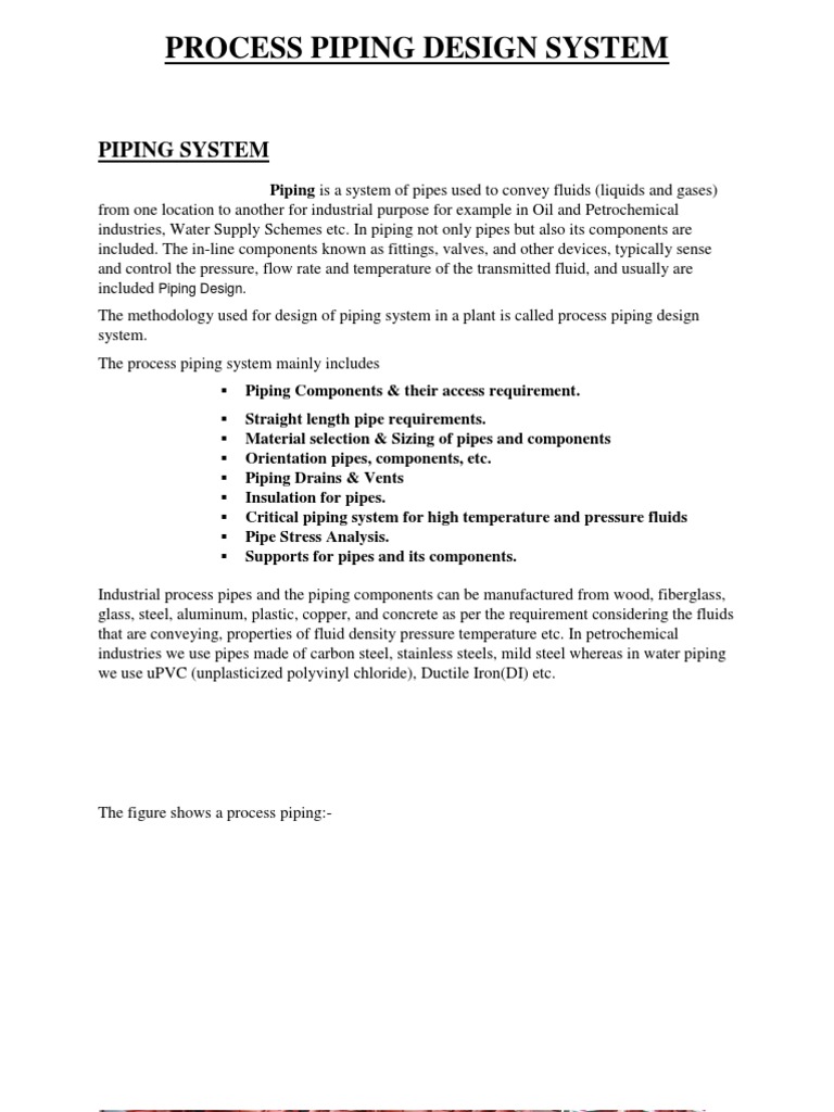 Process Piping Design | PDF | Pipe (Fluid Conveyance) | Thermal Insulation