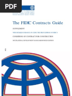 FIDIC Part 1 Gen Conditions - 4th Ed. 1987 - Reprinted 1992 PDF | PDF