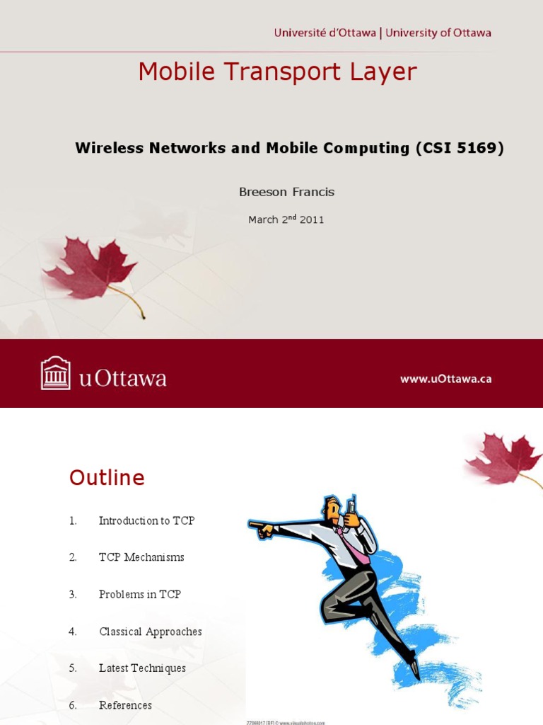 Mobile Transport Layer March 2nd | PDF | Transmission Control Protocol ...