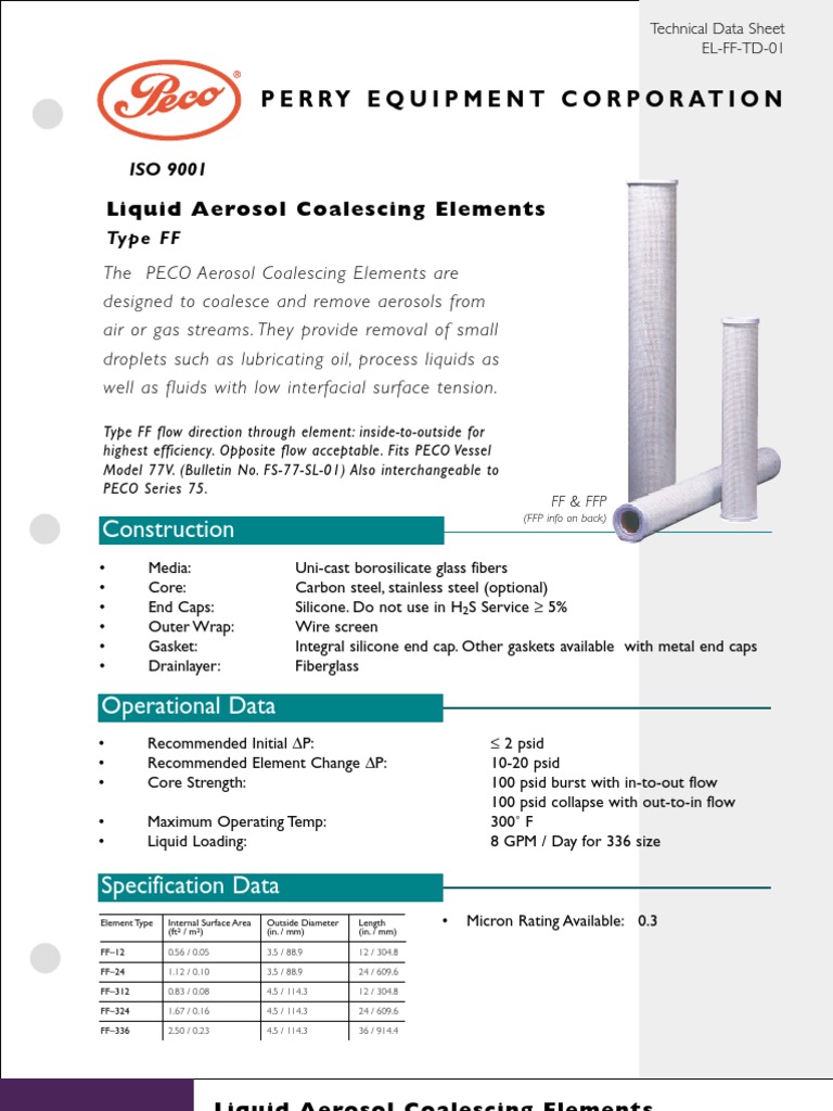 Perry Equipment Corporation: Construction | PDF | Aerosol | Materials