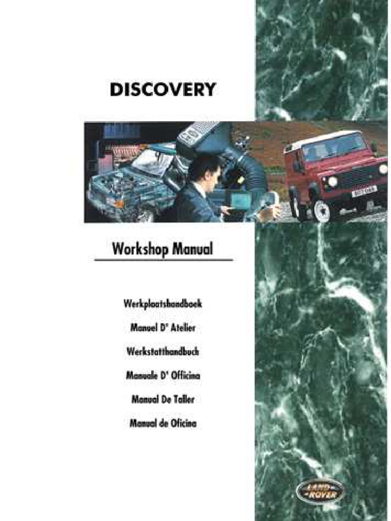 Discovery Manual de Taller | PDF