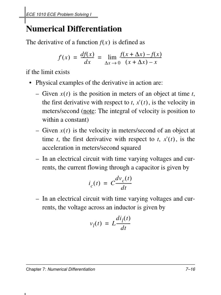 Matlab Guide For Mechanics | PDF | Maxima And Minima | Derivative
