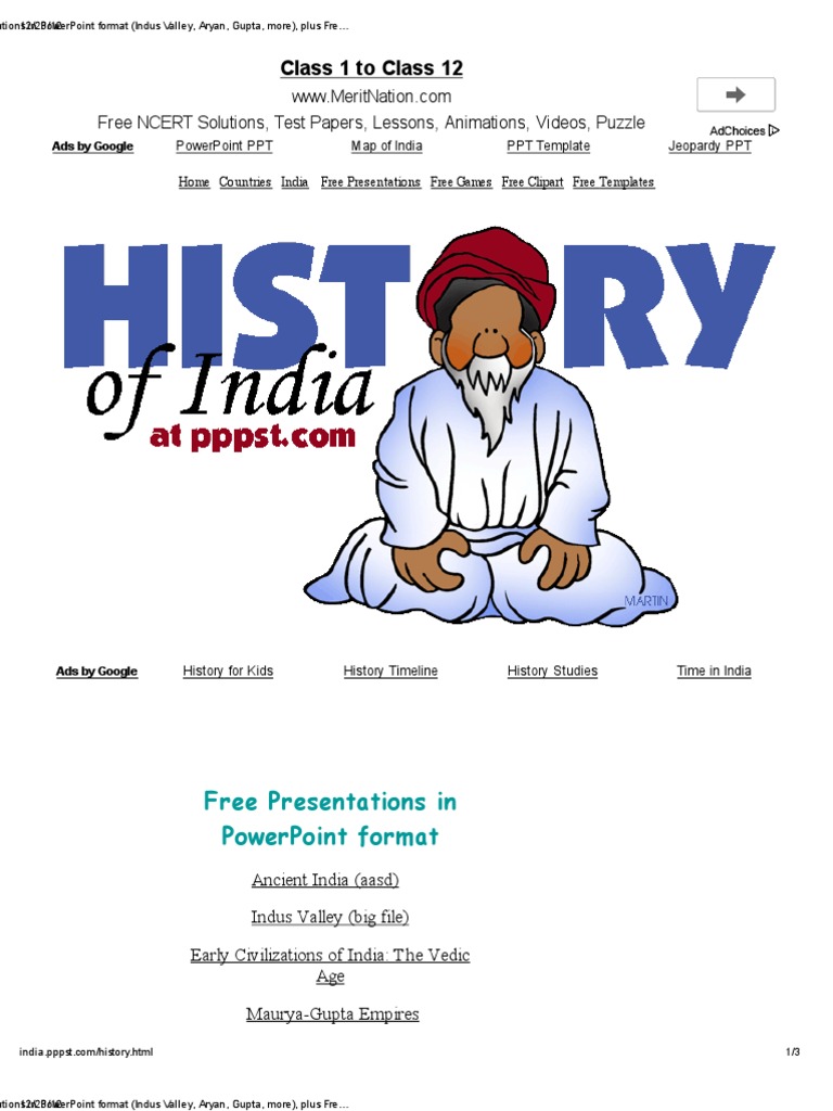 Ancient India PowerPoint Resources | PDF