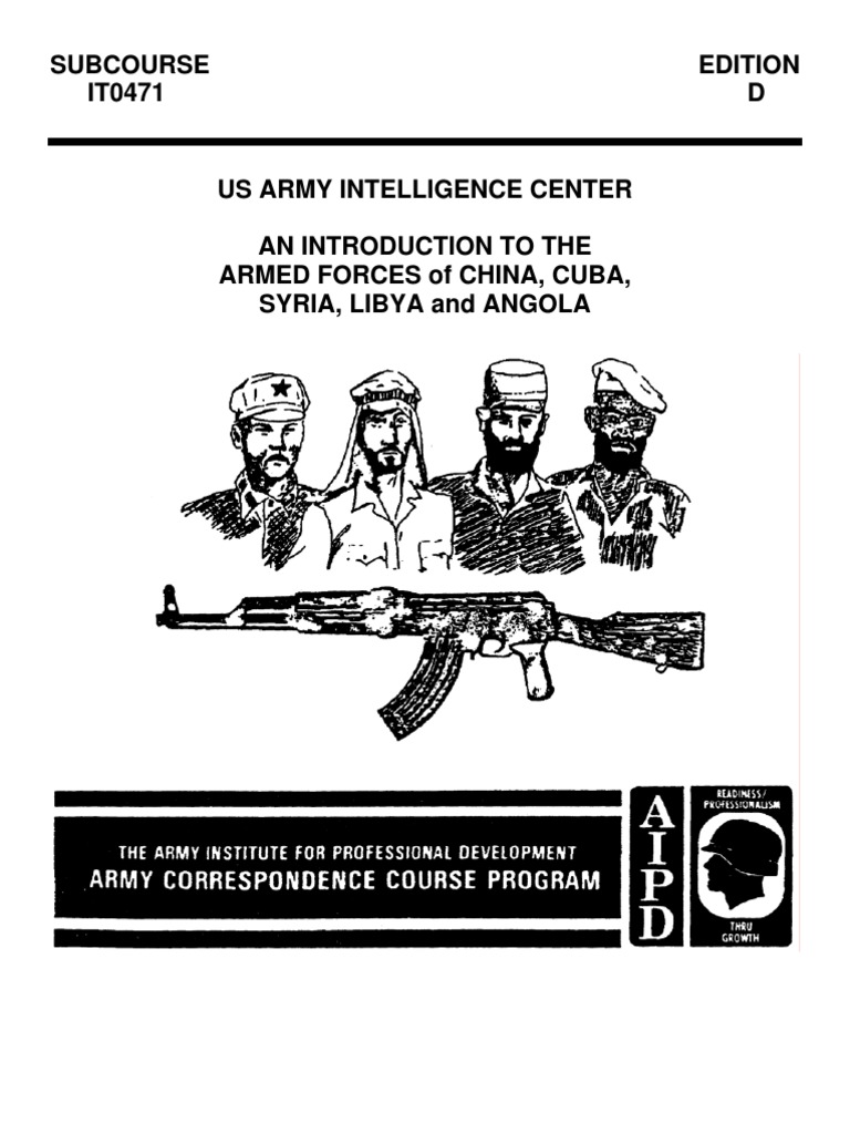 Introduction To The Armed Forces of China, Cuba, Syria and More | PDF ...