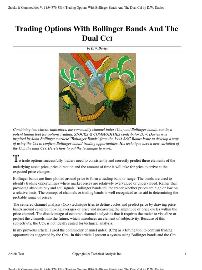 Trading Options With Bollinger Bands and The Dual CCI | PDF | Option ...