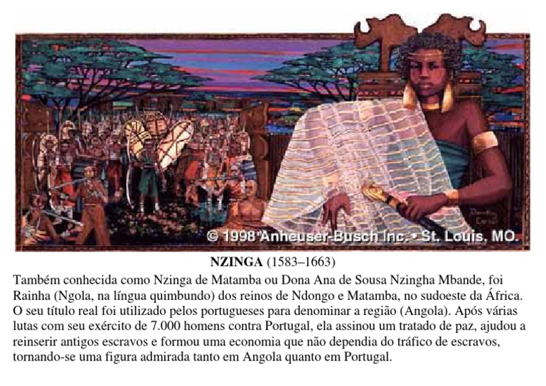 Grandes Rainhas - NZINGA | PDF | Turismo