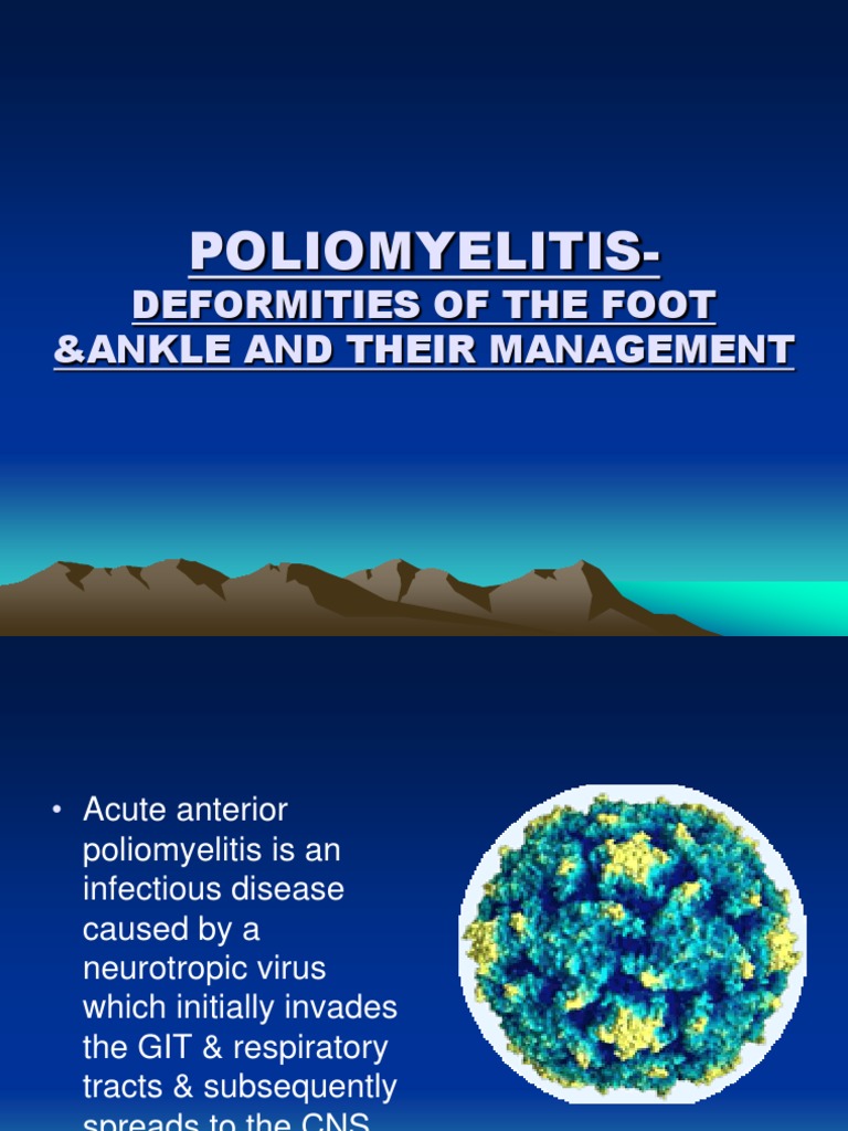 Polio Lower Limb | PDF | Foot | Poliomyelitis