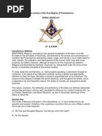 Entered Apprentice Study Guide | PDF | Freemasonry | Masonic Lodge