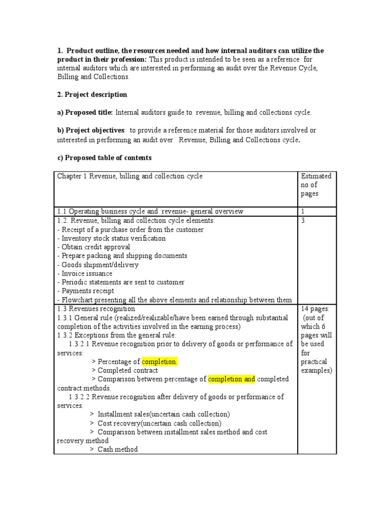 Audit Programme For Accounts Receivable | PDF | Audit | Internal Audit