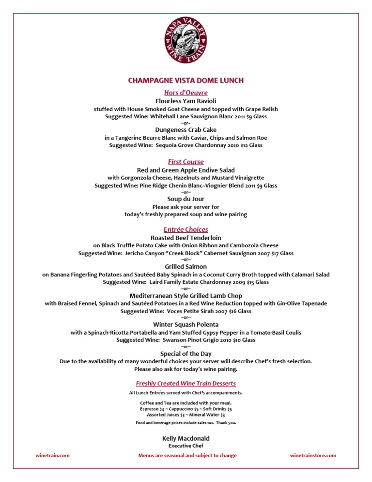 Menu - Dome Lunch | PDF