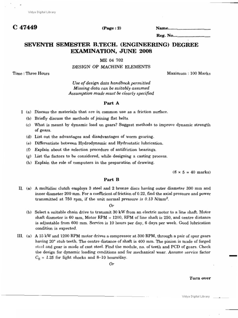 Machine Design | PDF