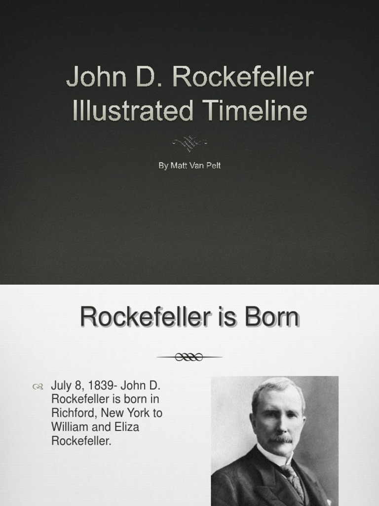 John D. Rockefeller | PDF | John D. Rockefeller | Standard Oil