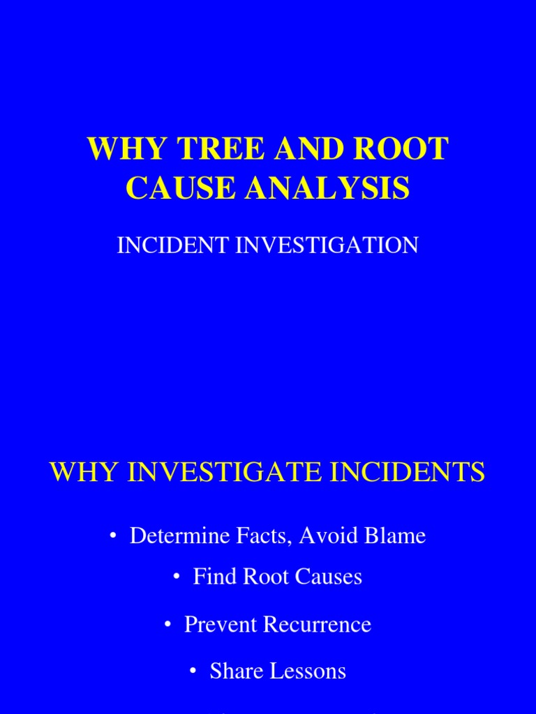 Root Cause Analysis | PDF | Causality | System