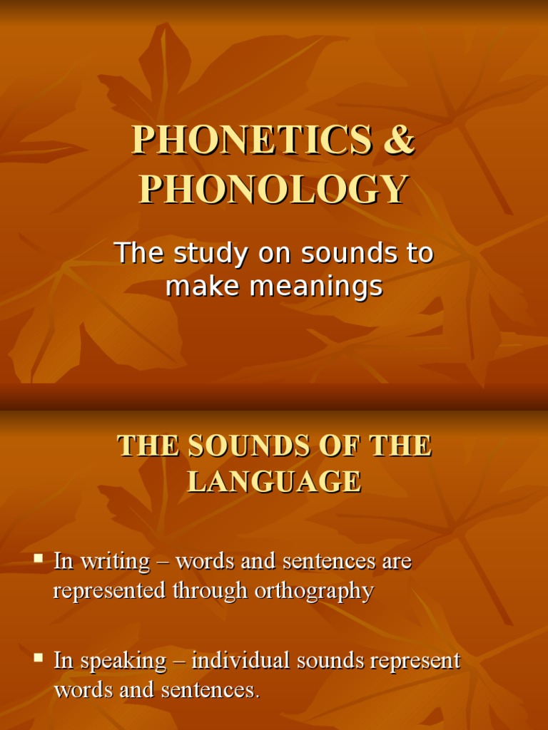 Phonetics & Phonology Intro | PDF | Stress (Linguistics) | Consonant