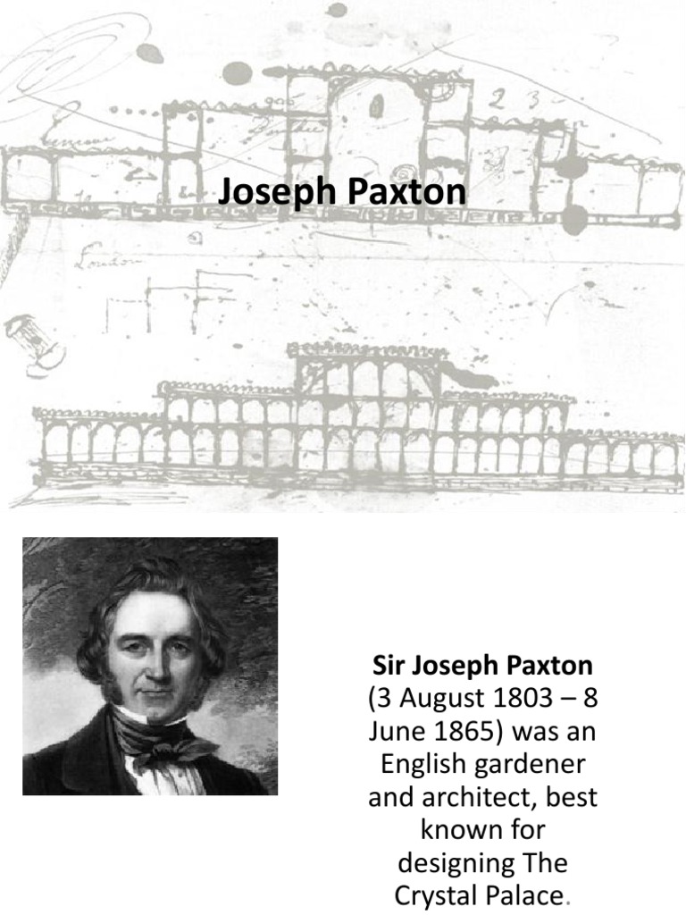 Joseph Paxton | Landscape Architecture | Landscape