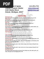 Deek Duke Menu | PDF | Salad | European Cuisine