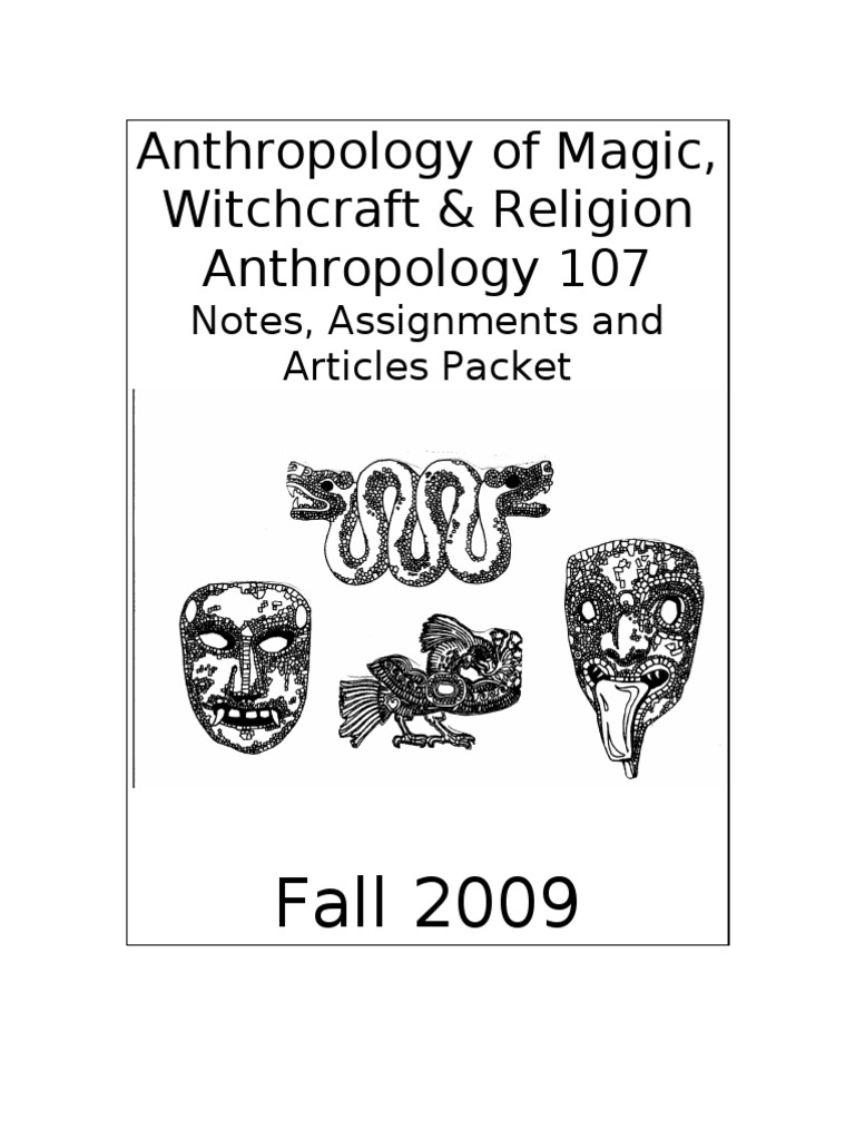Anthropology of Magic | PDF | Sociobiology | Anthropology