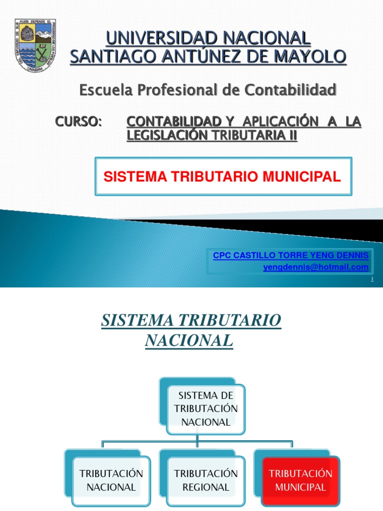 Sistema Tributario Municipal | PDF | Impuestos | Cuota Sistema Tributario Municipal | PDF | Impuestos | Cuota