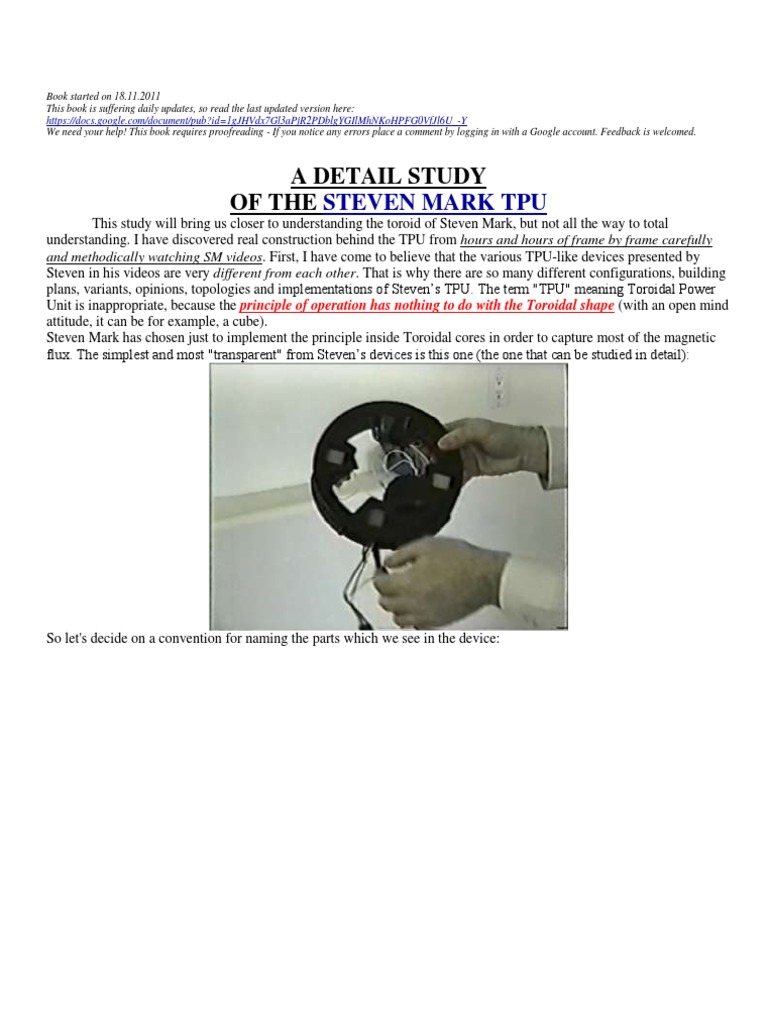 Steven Mark TPU: A Detailed Analysis | PDF | Transformer | Rectifier