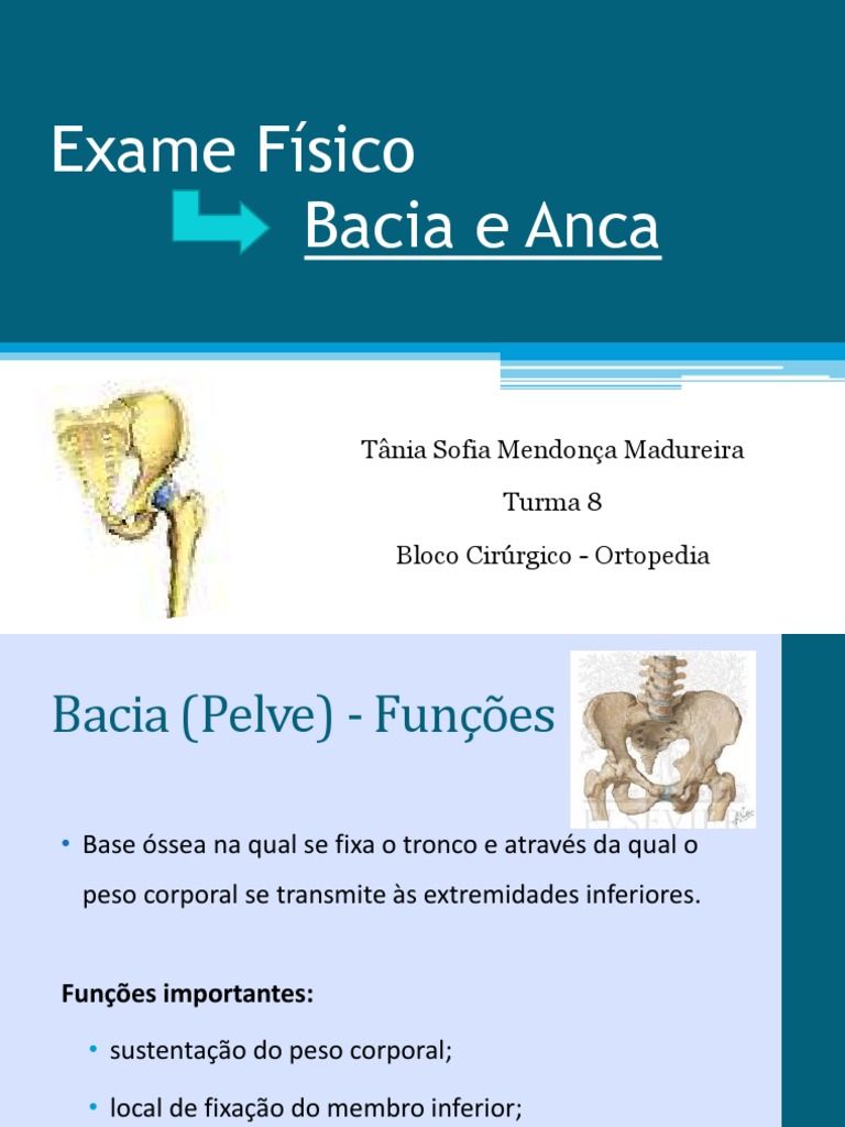 Bacia e Anca | PDF | Pélvis | Anatomia dos primatas