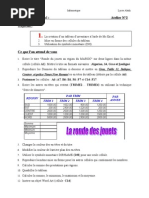 2 - Serie D'exercices Excel | PDF | Feuille de calcul | Microsoft Excel